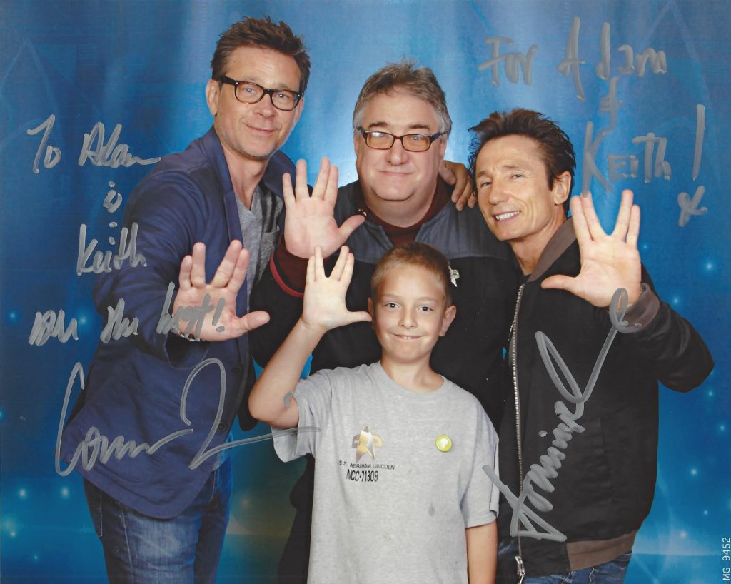 CONNER DOMINIC PHOTO OP KEITH AND ADAM – USS ABRAHAM LINCOLN